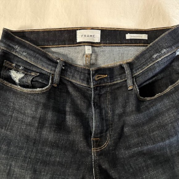 Frame Denim | Jeans | Frame Le Garcon Crop Jeans | Poshmark